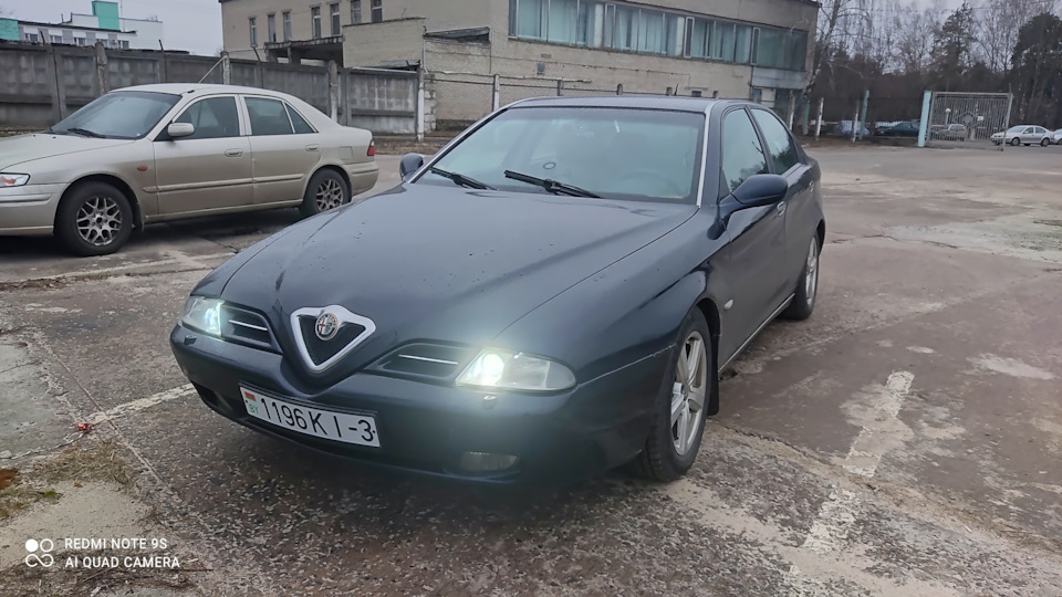 Ксенон Н7 на ближний свет — Alfa Romeo 166, 2,4 л, 2002 года ...
