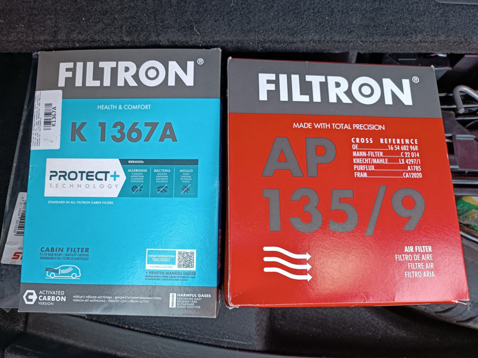 165468296R Фильтр возд RENAULT | Запчасти на DRIVE2