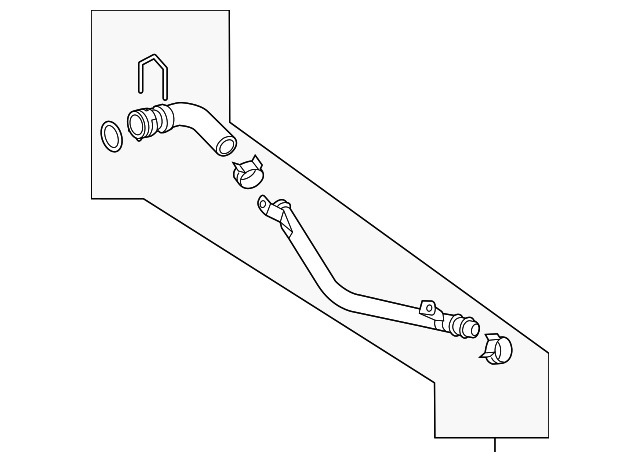 7P0121070AF Водяная труба с водя VAG | Запчасти на DRIVE2