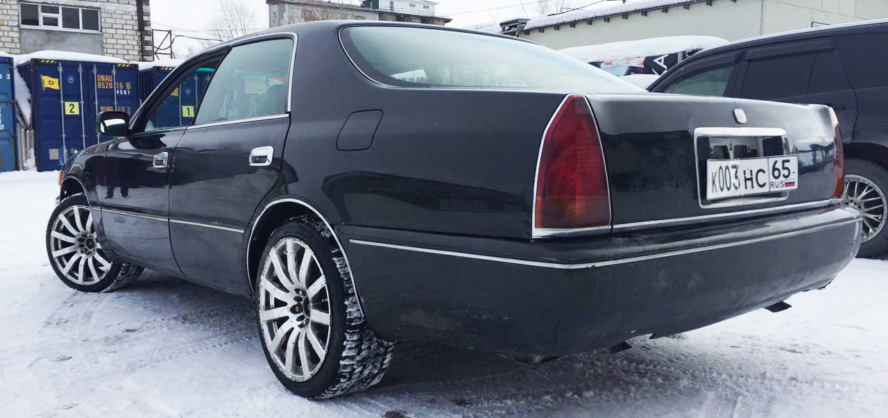 обуваем URAS Exsol 18" — Toyota Crown Majesta (S150), 4 л, 1998 года ...