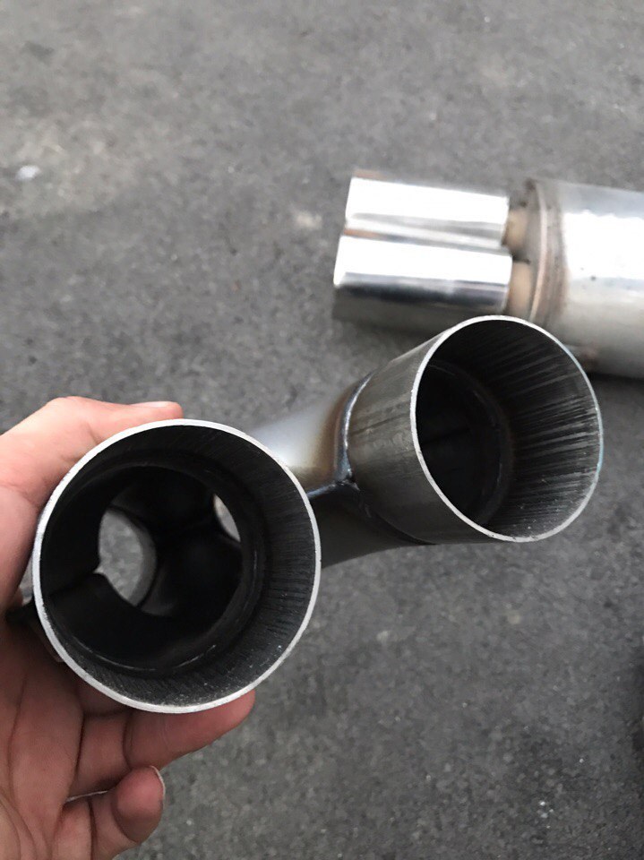 Magnaflow 14816 + X-pipe + Stronger — Mercedes-Benz C-Class (W202), 3,7 ...