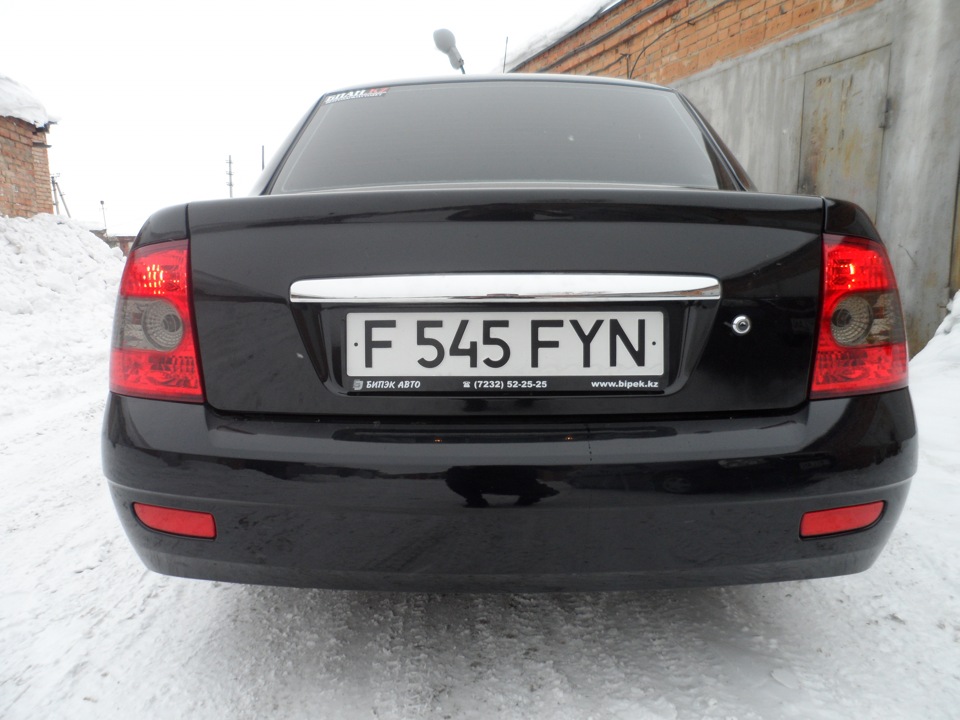 Затемнение фонарей. — Lada Приора седан, 1,6 л, 2012 года | стайлинг ...