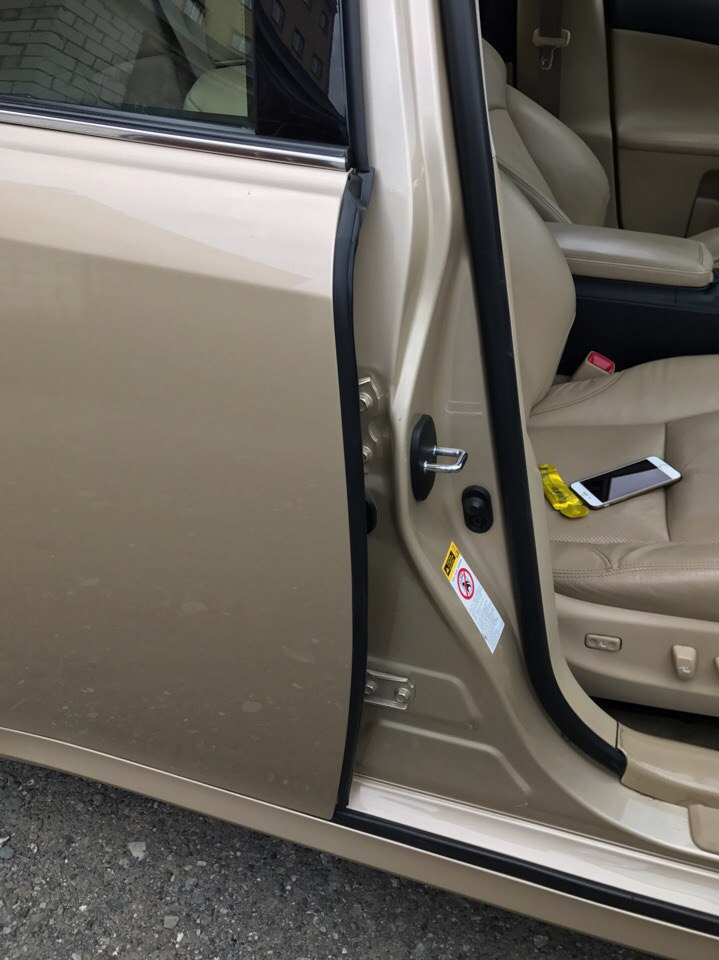 Междверные уплотнители. — Lexus IS II, 3,5 л, 2008 года | стайлинг | DRIVE2