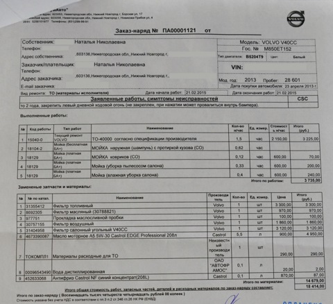 30788821 Фильтр масляный Volvo | Запчасти на DRIVE2