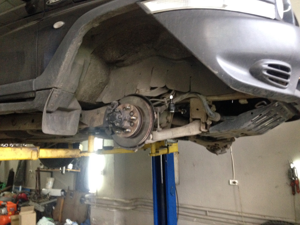 Заменили рулевые тяги и наконечники — ТагАЗ Tager 3D, 2,3 л, 2010 года ...