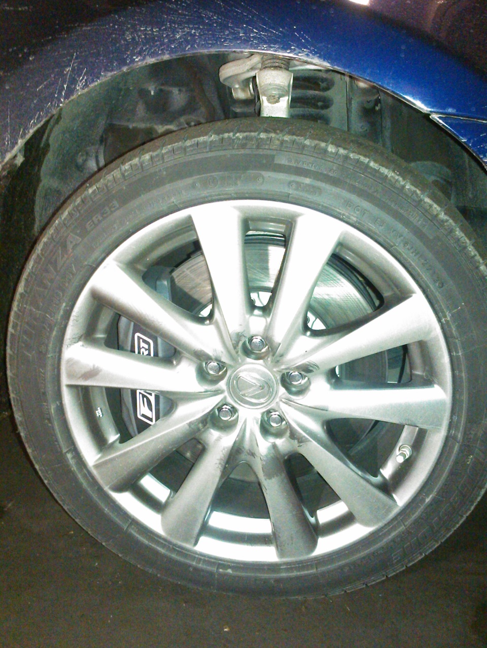 тормоза — Lexus GS (L10), 3,5 л, 2012 года | тюнинг | DRIVE2