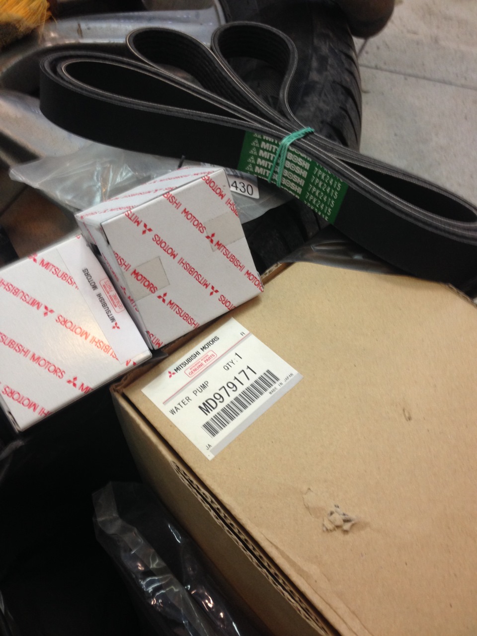 MD979171 Насос водяной Mitsubishi | Запчасти на DRIVE2