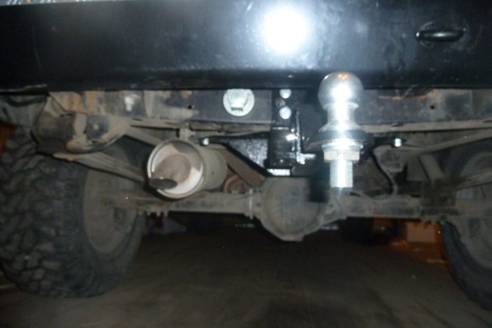 Съемный ТСУ — УАЗ Patriot, 2,7 л., 2014 года | аксессуары | DRIVE2