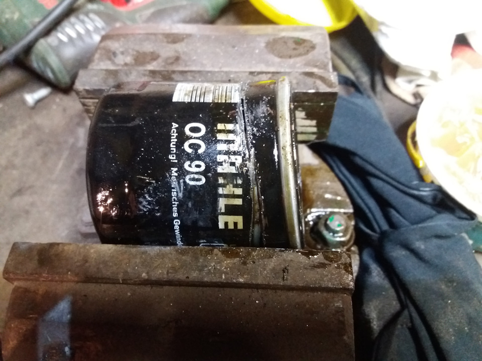Маслянный фильтр Mahle OC90 Knecht вскрытие — DRIVE2