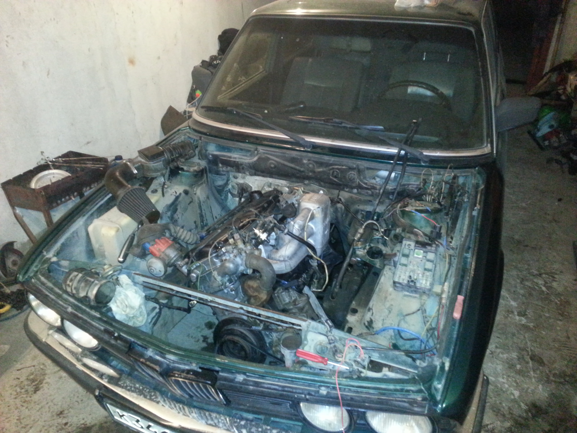 Замена m20b20 на m30b25 — BMW 5 series (E28), 2,8 л, 1983 года | своими ...