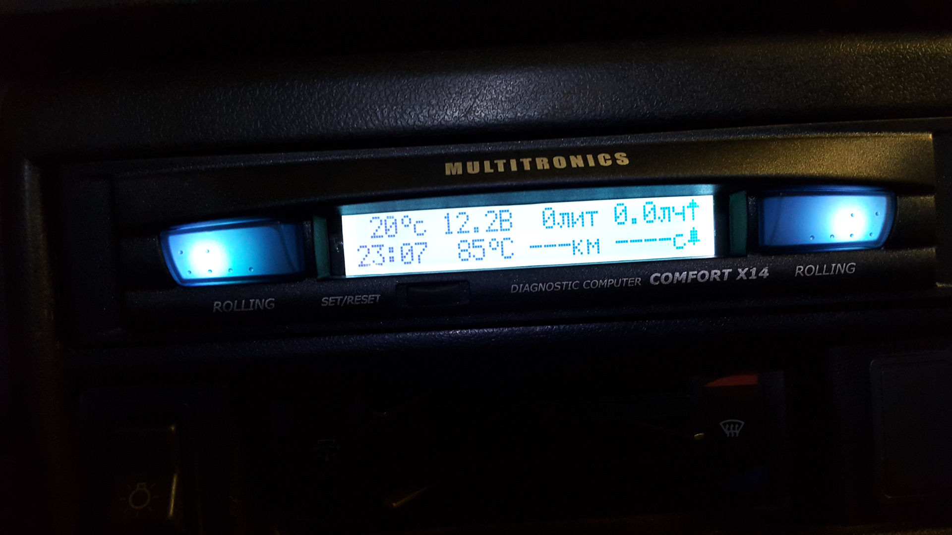 Бортовой компьютер Multitronics X14 — Lada 4x4 5D, 1,7 л, 2007 года | аксессуары | DRIVE2