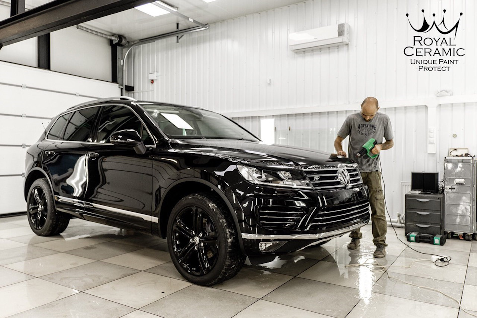 Volkswagen Touareg бронирование передней части — Tuning Lab на DRIVE2