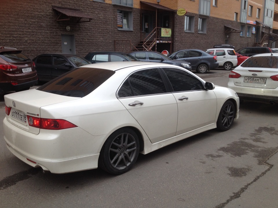 #5 Eibach pro kit -35mm, отзыв о сервисе в котором я менял пружины+задний развал. — Honda Accord ...