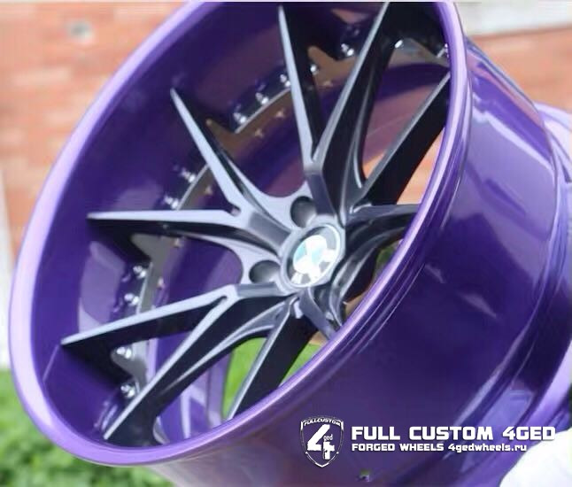 двухсоставная ковка FULL CUSTOM 4GED дизайн FC256 — Moscow Wheels and ...