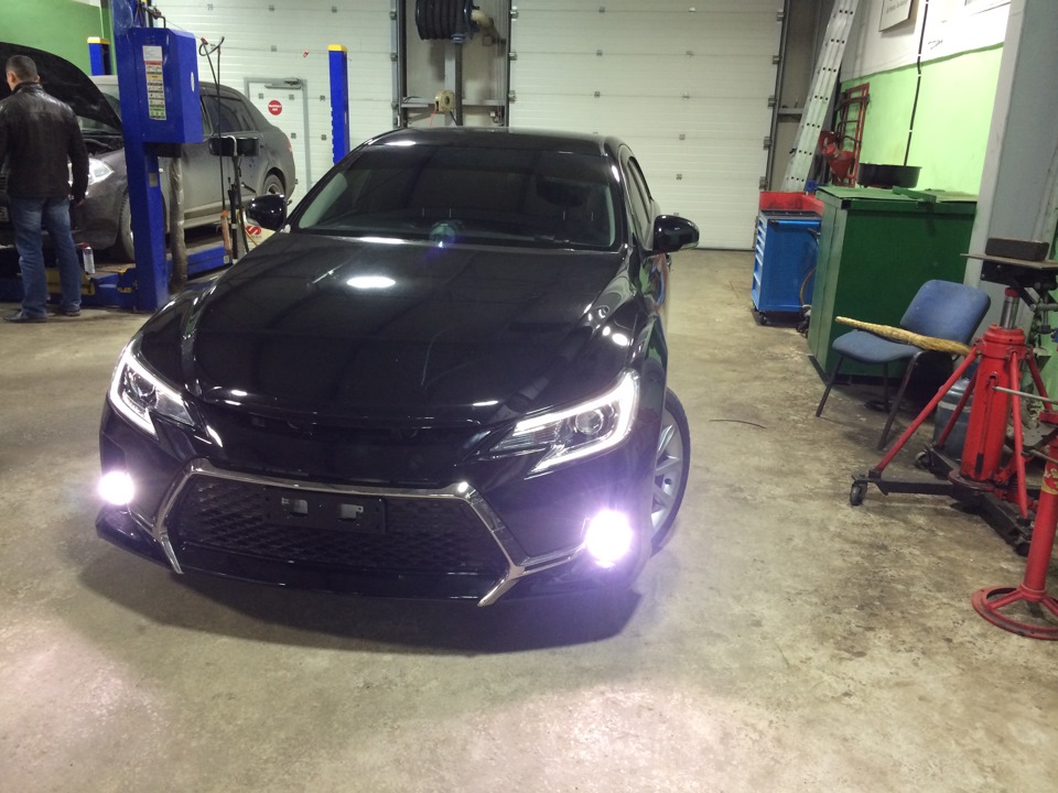 Перевоплощение часть 2 finish — Toyota Mark X (GRX130), 2,5 л, 2011 ...