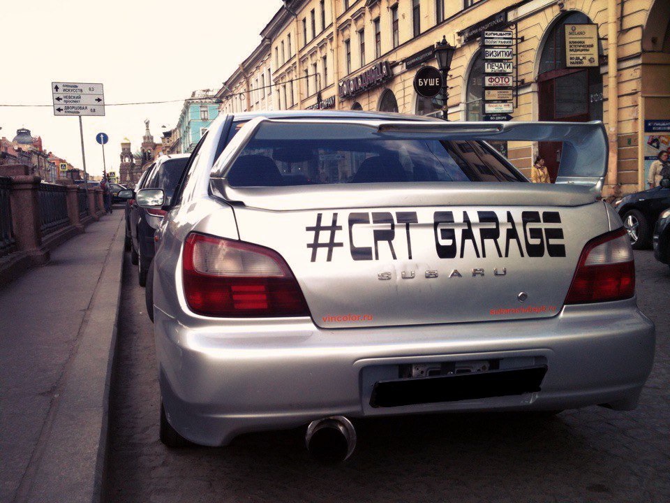 Вот эта встреча — Subaru Impreza WRX (GD/GG), 2 л, 2002 года | встреча ...