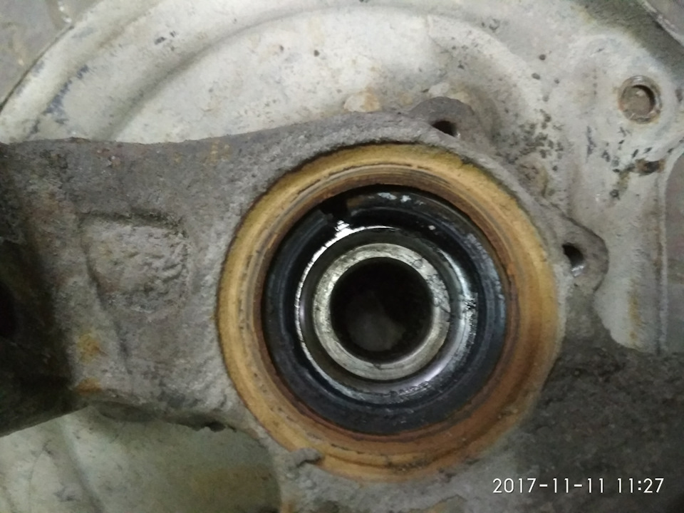 задние ступичные подшипники. — Subaru Impreza (GD/GG), 2 л, 2006 года ...