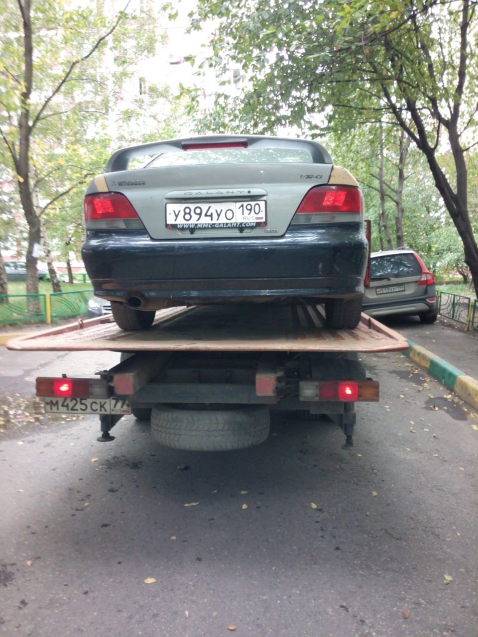 Полный Пэ или новые приключения Гали — Mitsubishi Galant (8G), 2,5 л ...