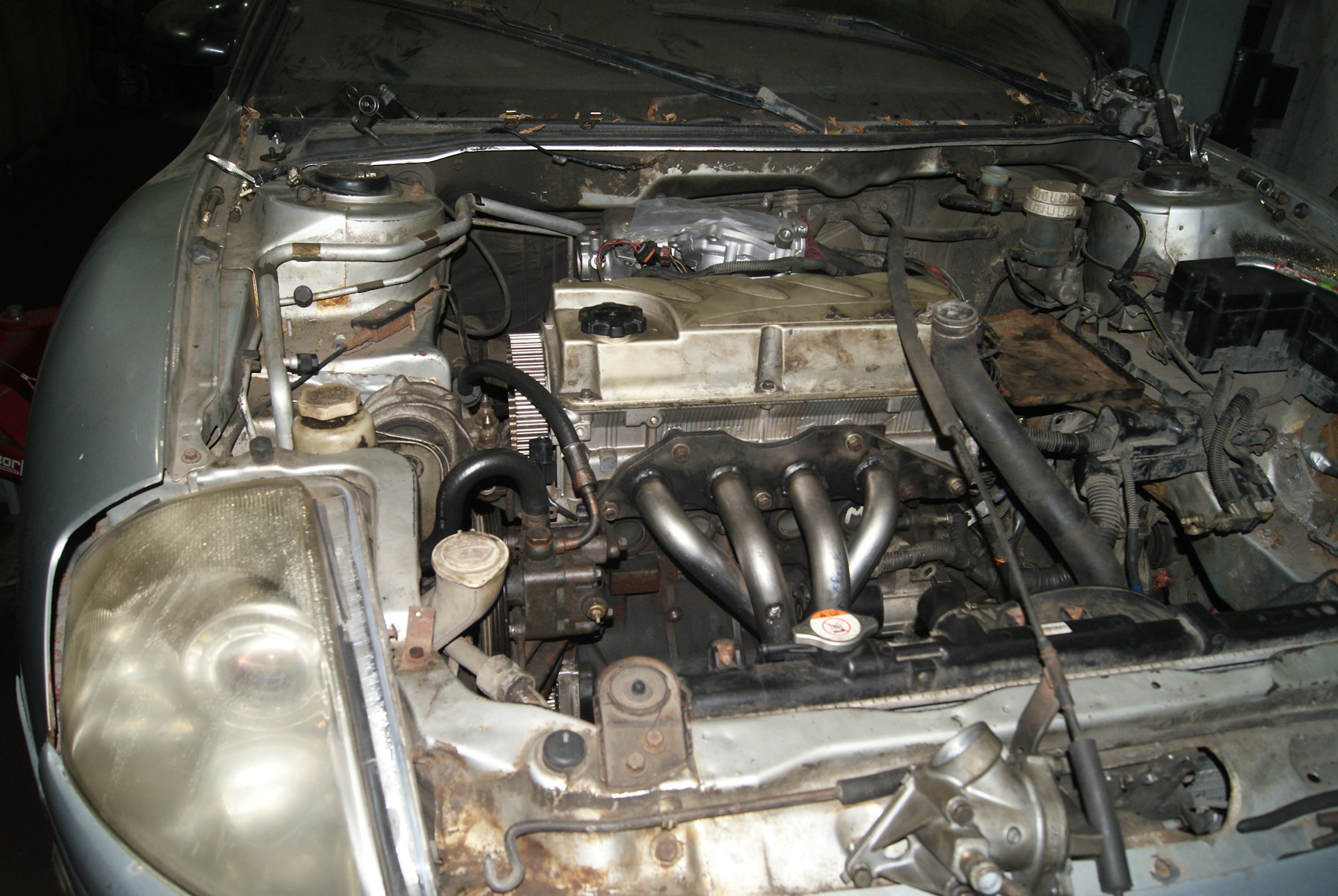 Eclipse 3G SWAP 4G69 MT MIVEC 198 Hp Start Up запуск. — Автосервис сМс на DRIVE2