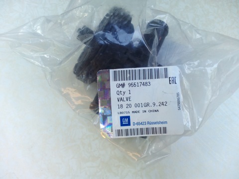 95517483 Клапан системы охлаждения GM | Запчасти на DRIVE2