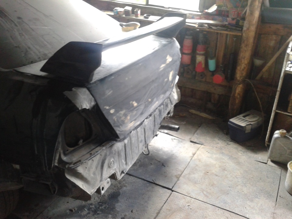 Спойлер! — Honda Rafaga, 2,5 л, 1995 года | тюнинг | DRIVE2