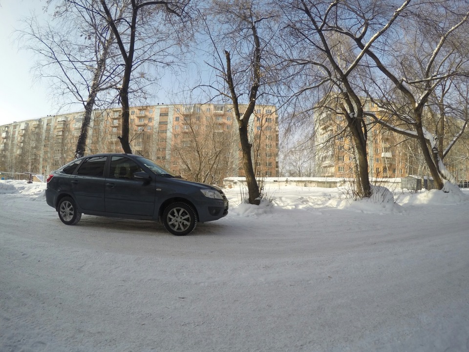 Запись от 23 февраля 19:19 — Lada Гранта лифтбек, 1,6 л, 2014 года ...
