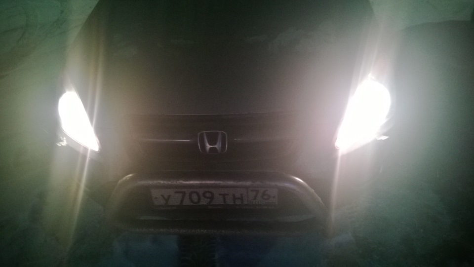Лампы Филипс +30. — Honda CR-V (RD4/RD5/RD6/RD7), 2 л, 2002 года ...