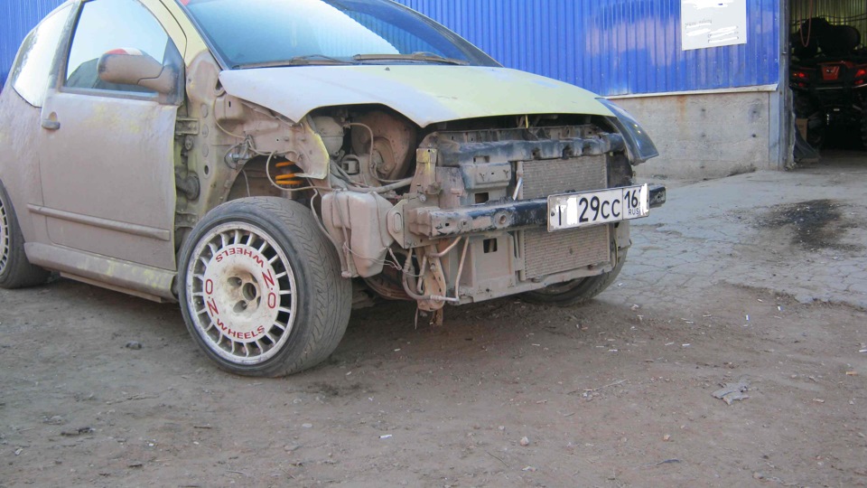 Башка на месте .Еб.шим дальше! — Citroen C2, 1,6 л, 2006 года | своими ...