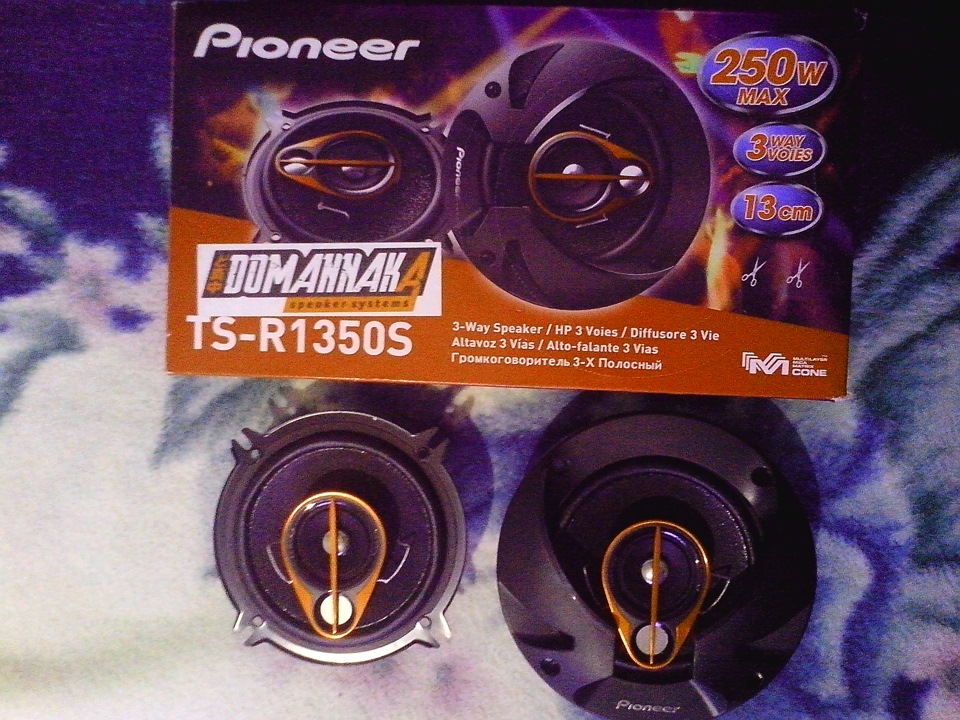 Акустика Pioneer — Lada Приора хэтчбек, 1,6 л, 2014 года | автозвук | DRIVE2