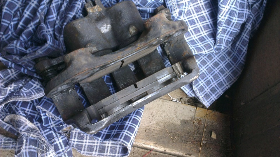 2 pistons front brakes kit :))))) — Nissan Primera (P11), 2 л, 1998 ...