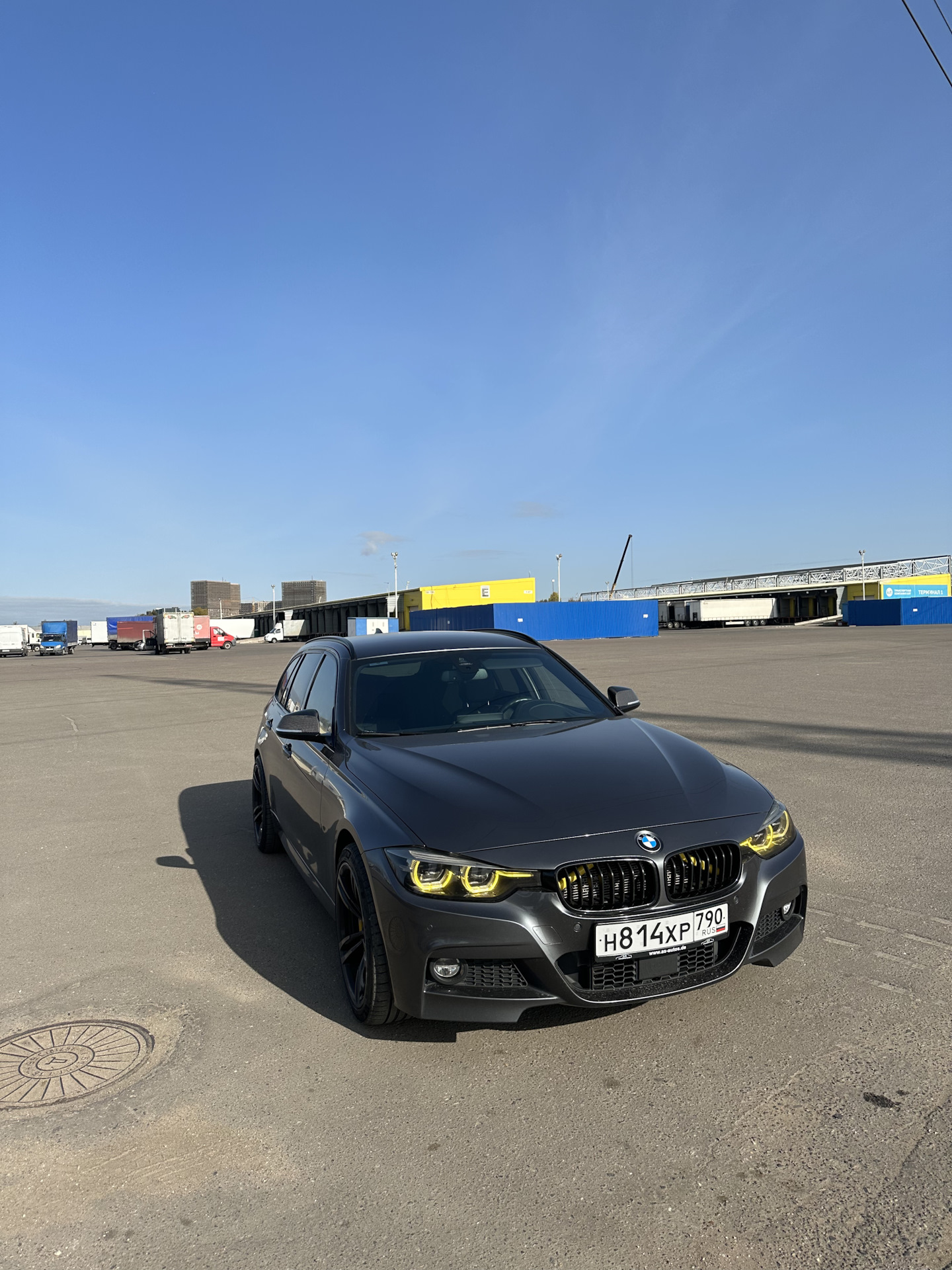 Желтые габариты CSL 💛 — BMW 3 series Touring (F31), 2 л, 2019 года ...