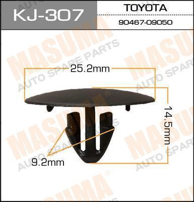 9046709050 КЛИПСА КРЕПЕЖНАЯ 253 TOYOTA LEXUS | Запчасти на DRIVE2