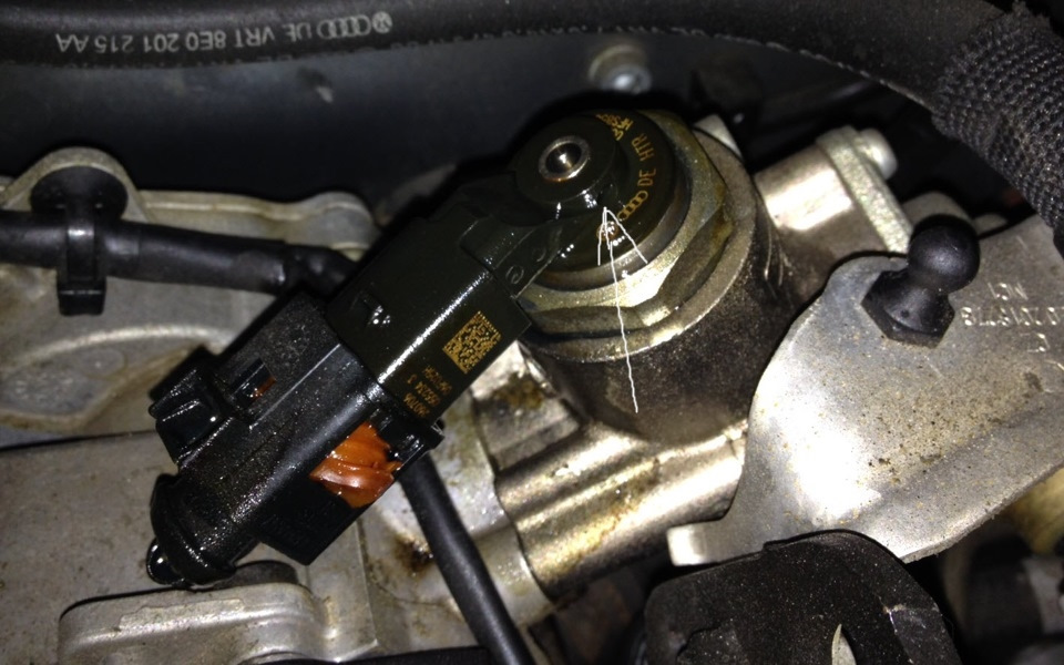 6. Начал течь ТНВД — Audi A4 (B7), 2 л, 2007 года | своими руками | DRIVE2