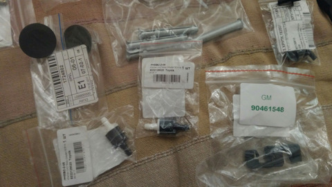 90138810 ПИСТОН КРЕПЛЕН ПОДКРЫЛКОВ — N ES GM | Запчасти на DRIVE2