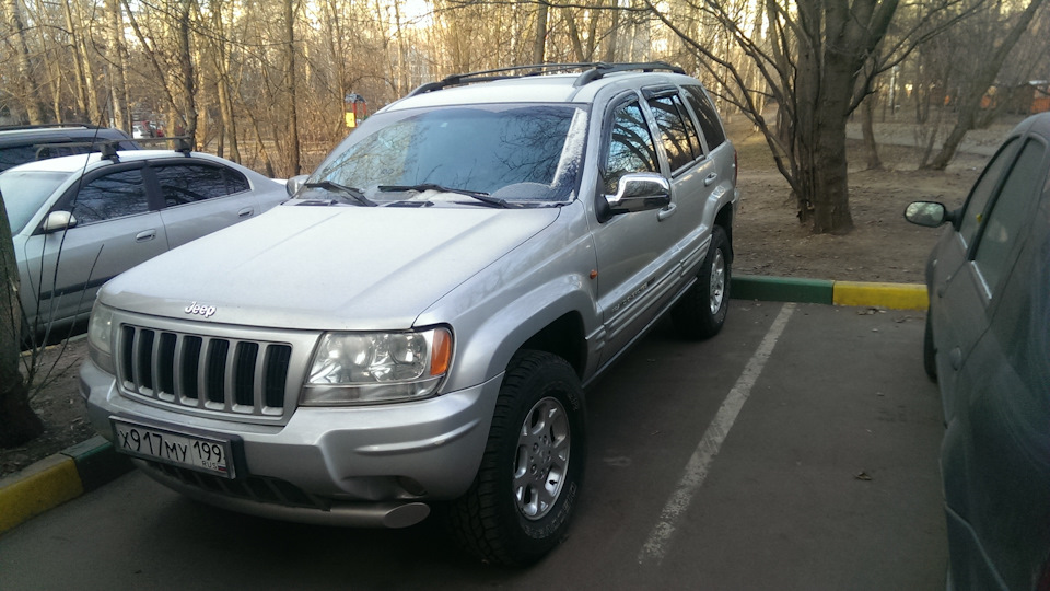Первое знакомство(скопировал из своего блога на форуме) — Jeep Grand Cherokee (WJ), 4 л, 2004 ...