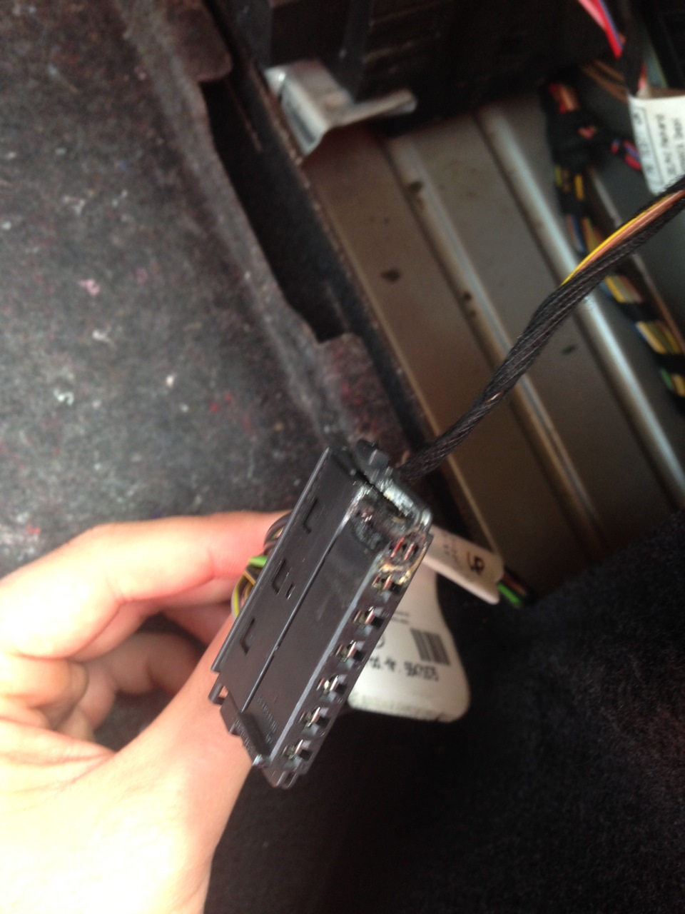 Потухла фара — Mercedes-Benz C-Class (W204), 3 л, 2007 года ...