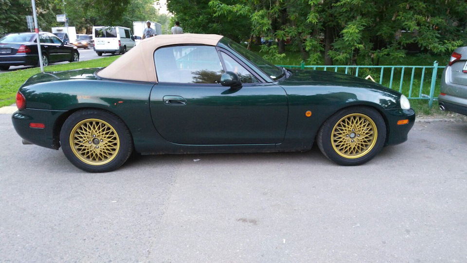 SSR Formula star — Mazda MX-5 (NB), 1,8 л, 2002 года | колёсные диски ...