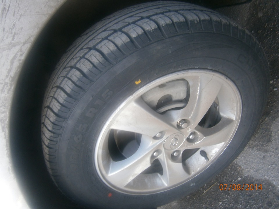 Ну вот — Hyundai Avante (5G), 1,6 л, 2012 года | шины | DRIVE2