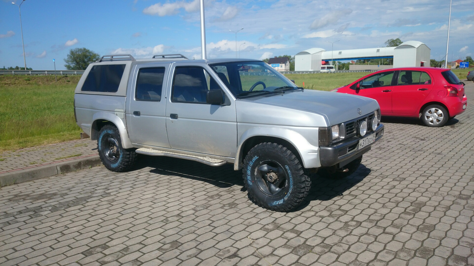 Новые тапки — Nissan PickUp (D21), 2,5 л., 1994 года | шины | DRIVE2