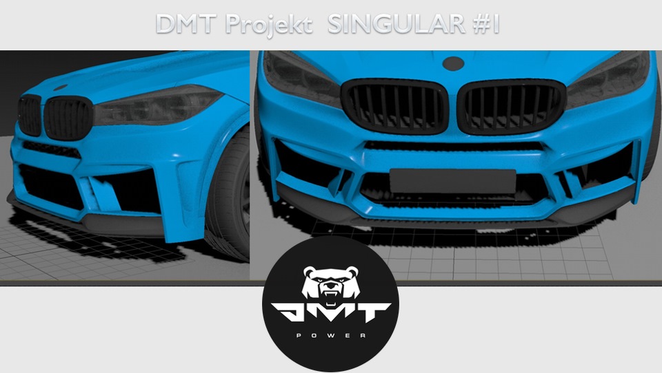 №16 Первый дизайн проект DMT SINGULAR — BMW X5 (F15), 3 л, 2014 года | тюнинг | DRIVE2