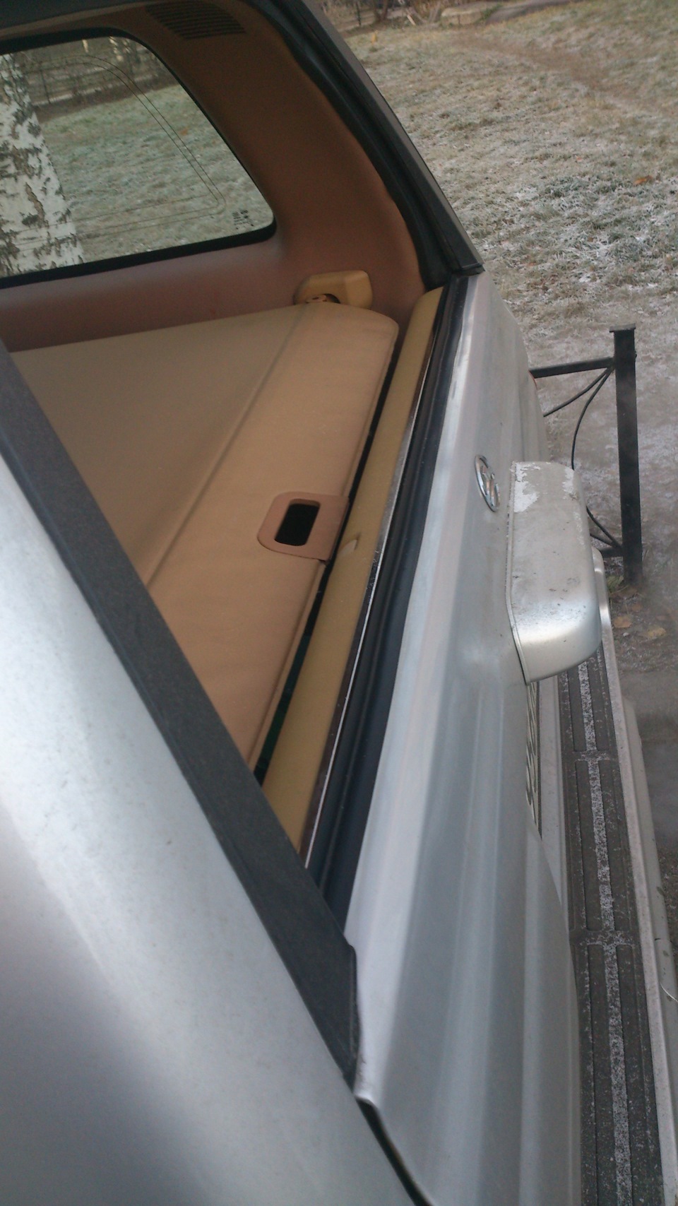 Уплотнитель заднего стекла. — Great Wall Safe, 2,2 л, 2008 года ...