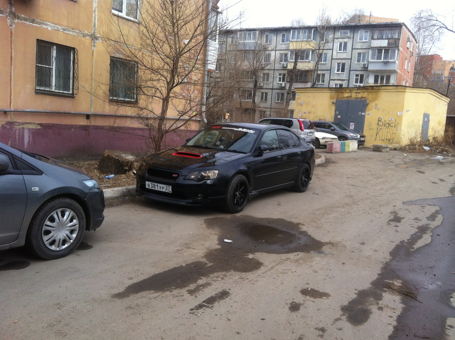 Обновленный внешний вид) — Subaru Legacy B4 (BL), 2 л, 2005 года ...