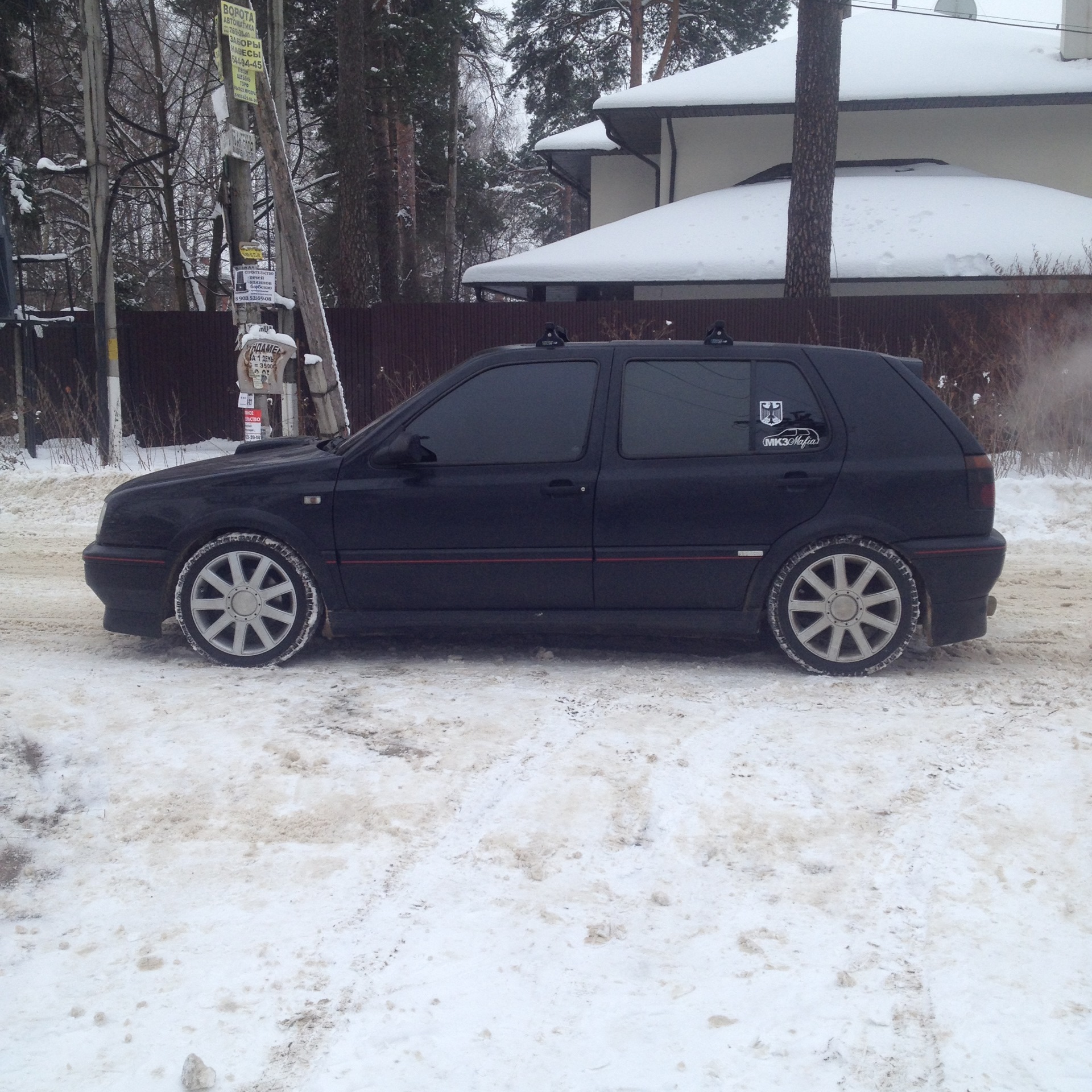 Покраска разварок. — Volkswagen Golf GTI Mk3, 2 л, 1994 года | колёсные ...