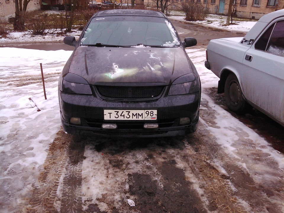 Плёночка. — Chevrolet Lacetti Sedan, 1,6 л, 2008 года | стайлинг | DRIVE2