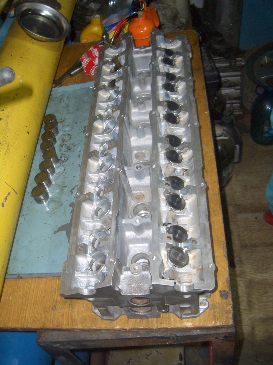 Подготовка к сборке RB25DET (ГОЛОВА). — Nissan Cefiro (A31), 2,5 л, 1990 года | своими руками ...