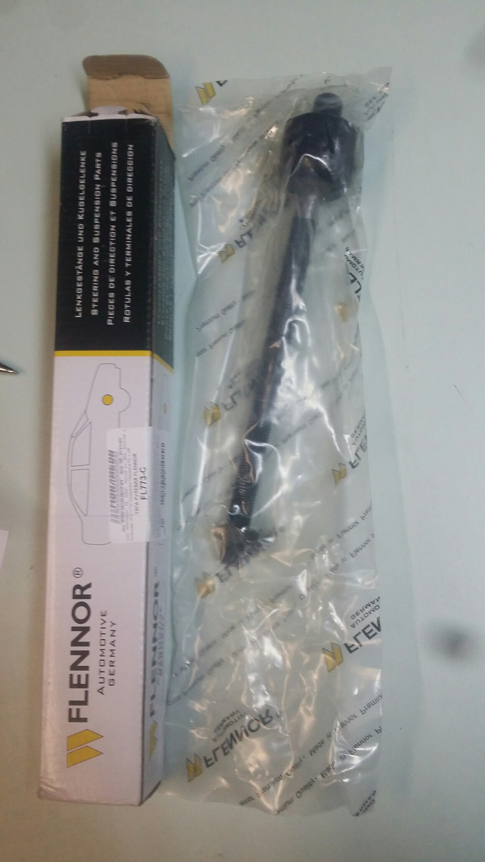 Рулевая тяга фирмы Flennor fl773-c — Garage Parts на DRIVE2