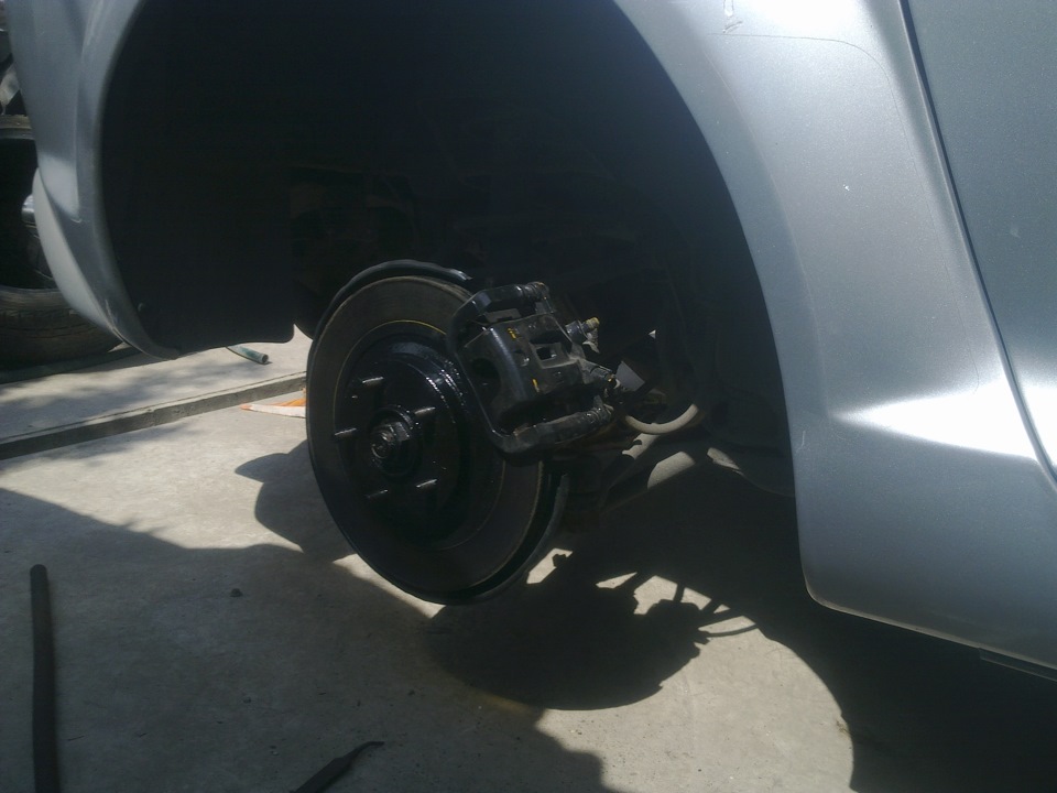 подшипник задней ступицы — Mazda RX-8, 1,3 л, 2003 года | своими руками ...