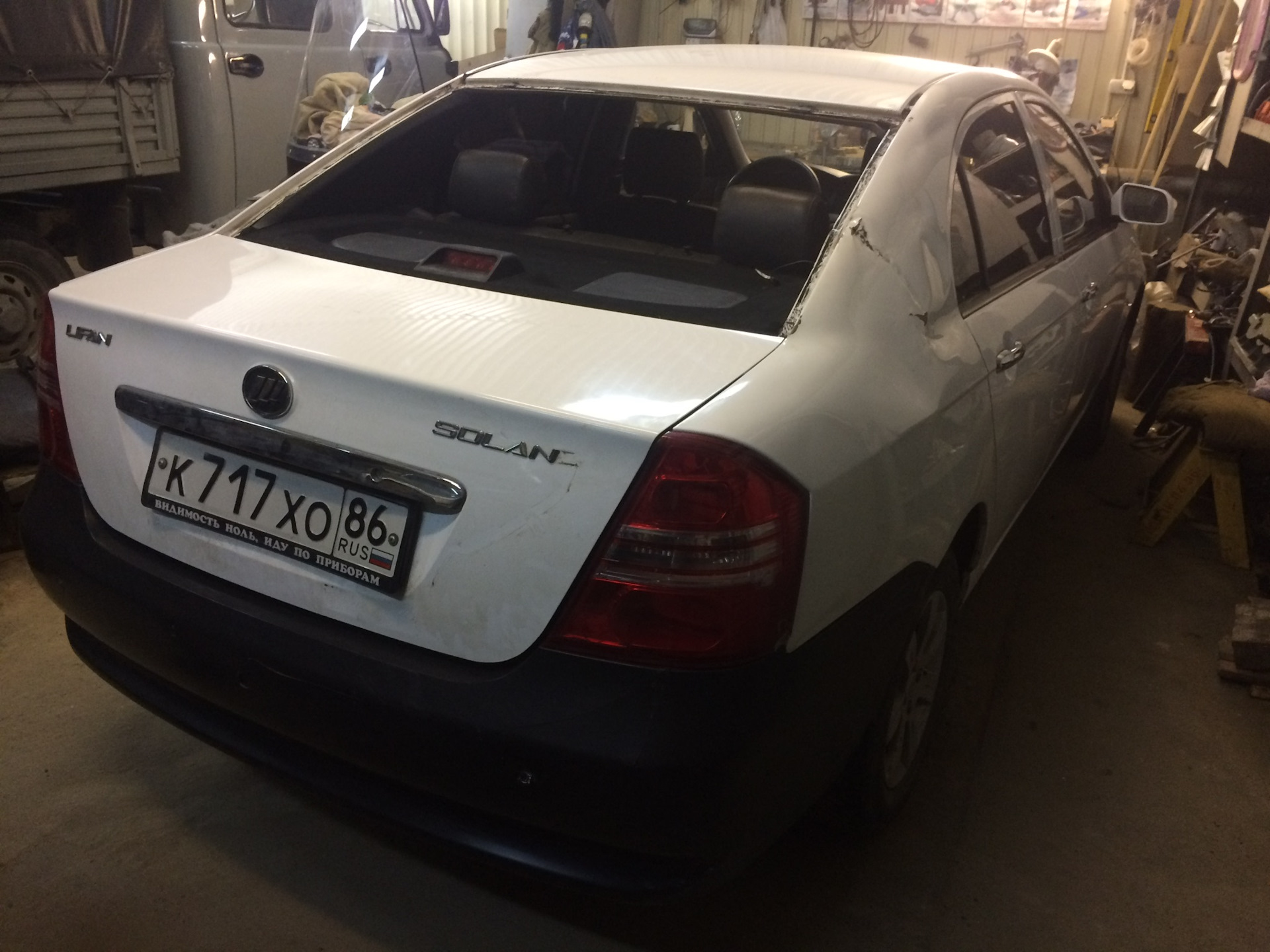 Состояние на момент покупки😱😱 — Lifan Solano, 1,6 л, 2012 года ...