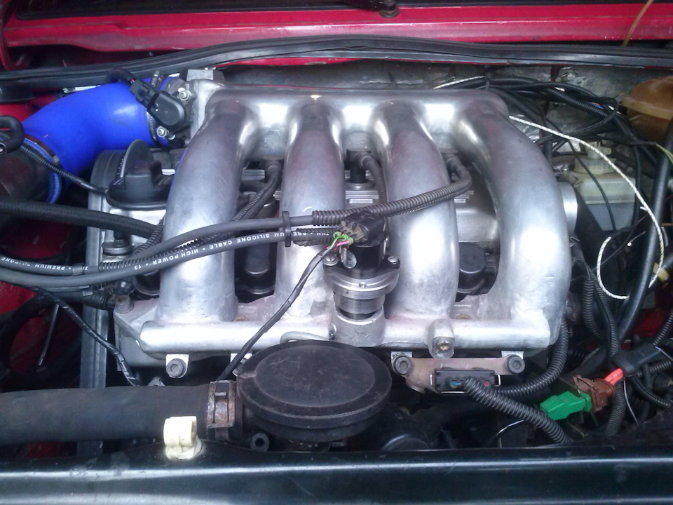 проставка под клапан холостого хода январь 5.1 — Volkswagen Golf Mk2, 2 ...