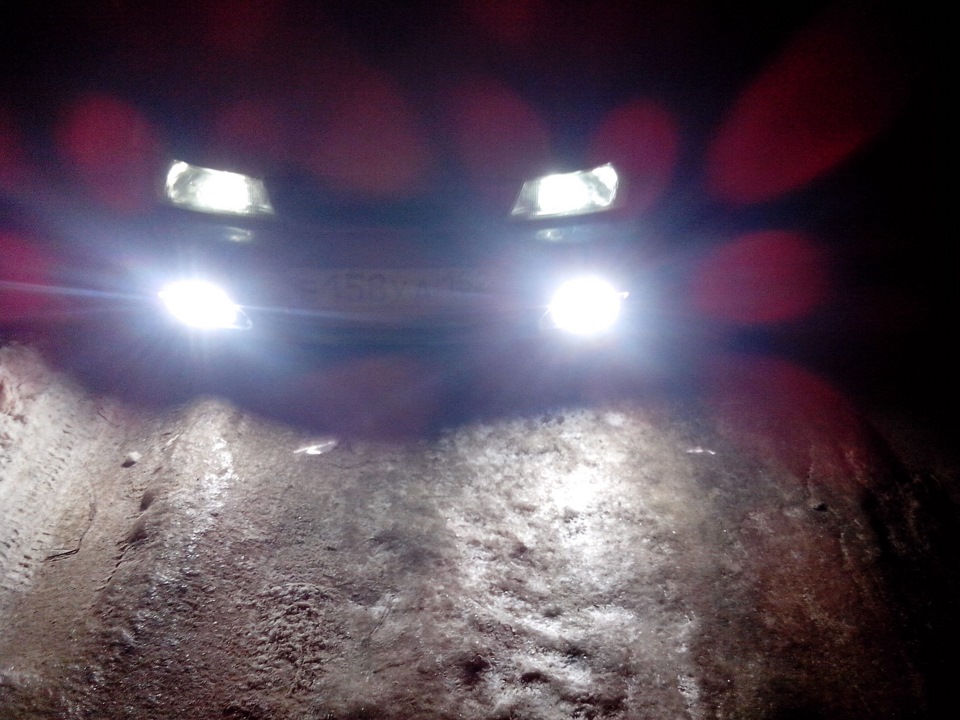 ксенон в птф — Daewoo Nexia (2G), 2 л, 2004 года | аксессуары | DRIVE2